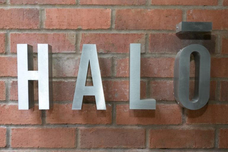 brick signage – Forshaw Group